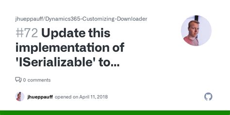 Update This Implementation Of Iserializable To Conform To The Recommended Serialization