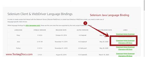 How To Download Selenium Webdriver Testingdocs