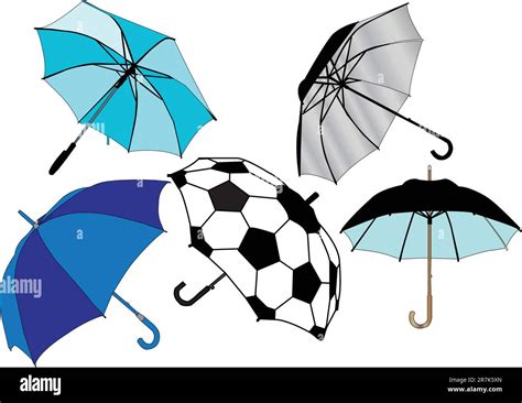 Umbrella Collection Vector Stock Vector Image And Art Alamy