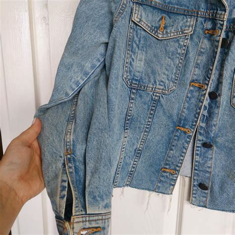 Noisy May Denim Vintage Jacket With Small Depop