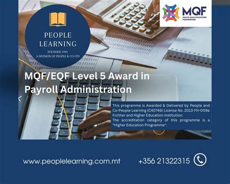 David Cutajar On Linkedin Mqf Eqf Payroll Introductiontopayroll Courses