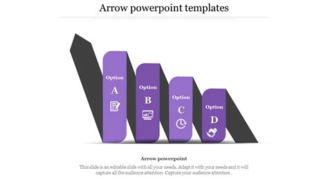 Unique PPT Arrow Templates For Professional Use
