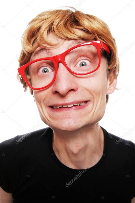 Funny Nerd Stock Photo By NinaMalyna 5821619