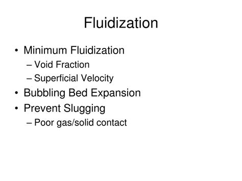 Ppt Fluid Bed Reactors Powerpoint Presentation Free Download Id 299343