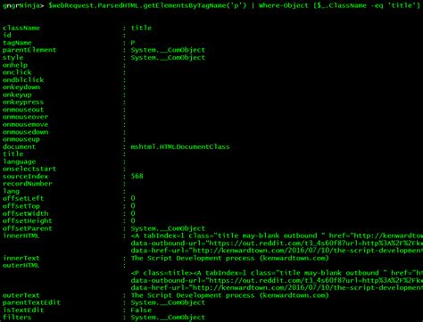 Powershell Getting Started Utilizing The Web Part 1 Invoke