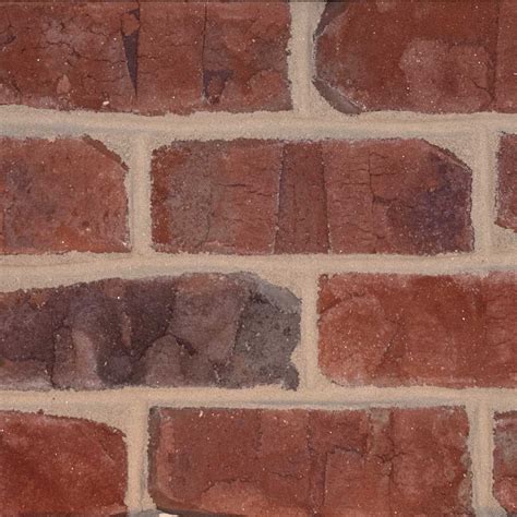 Facade Brick Kennon House Pine Hall Brick Solid Red Blue