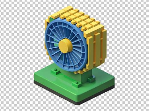 Premium Psd Cooling Stand Fan Voxelart