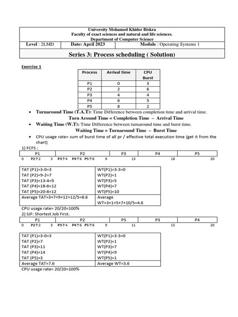 Series3 Os 2023 Solution Complete Pdf Scheduling Computing System Software