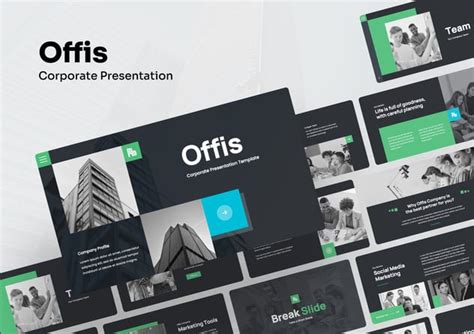 Offis Corporate Powerpoint Presentation Design Template Place