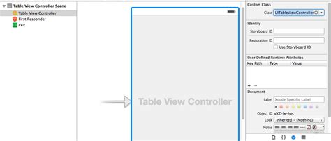 How Can I Make Tableview The Default View Screen For My Ios App