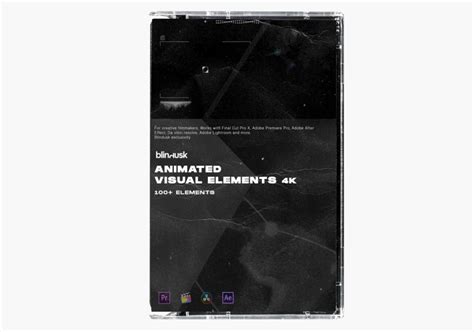 blindusk animated visual elements 4k vfx bundle