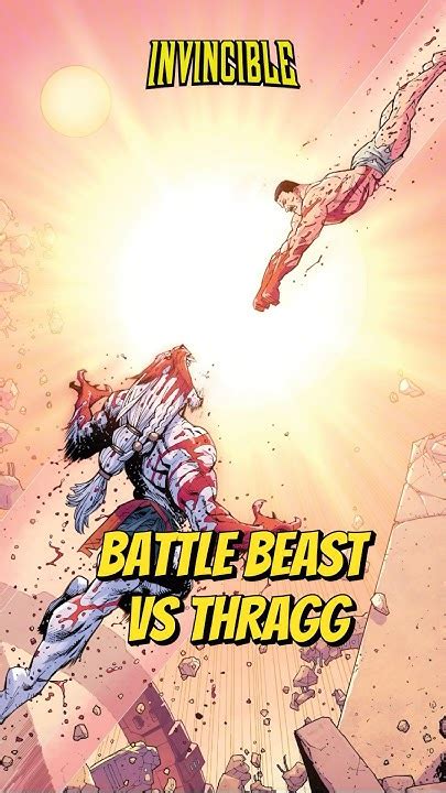 Thragg Klls Battle Beast Invincible Season 4 Invincible Comics