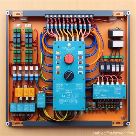 Constant Power Source In Electrical Diagram Stable Diffusion Online