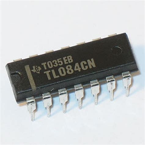 Buy online in India TL084 opamp at low price from DNA Technology, Nashik