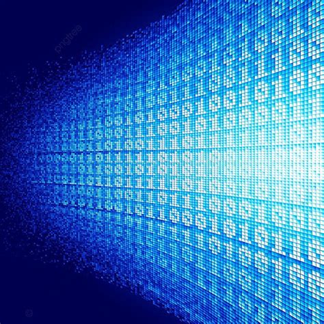 Binary Code Technology Abstract Vibrant Color Computer Software Vector