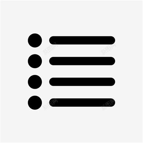 列表视图模式注释图标 Icon 标识 标志 Ui图标 设计图片 免费下载 页面网页 平面电商 创意素材 花瓣网