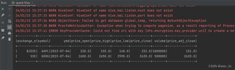 Pyspark 读写hive数据源pyspark操作hive Csdn博客