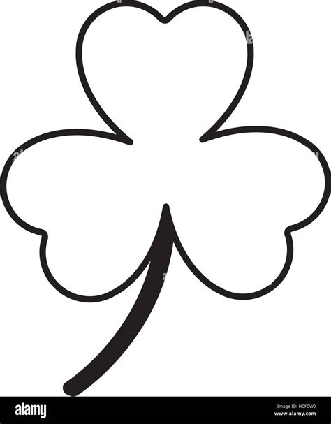 Isolated Clover Leaf Design Stock Vector Image And Art Alamy