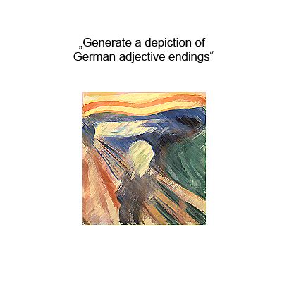 German Adjective Endings - ChatGPT Practice