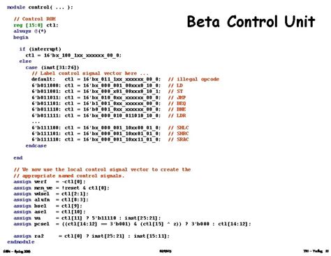 Tutorial 1 Verilog Simulation Toolflow Ps V I