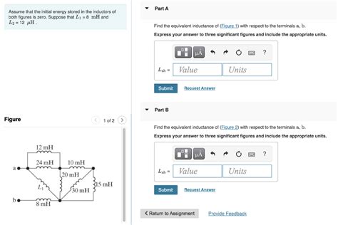 Part A Assume That The Initial Energy Stored In The Chegg