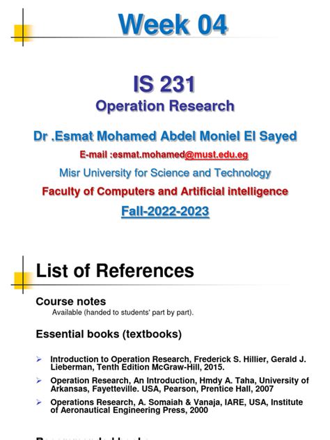 0 W4 Linear Programming Fall 2022 Part 2 Download Free Pdf Mathematical Optimization