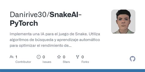 GitHub Danirive SnakeAI PyTorch Implementa Una IA Para El Juego De Snake Utiliza
