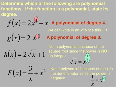 SOLUTION Gr Nd Lesson Polynomial Functions And Their Graphing Studypool