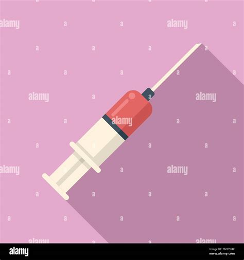 Allergy Injection Icon Flat Vector Seasonal Allergy Season Disease Stock Vector Image And Art