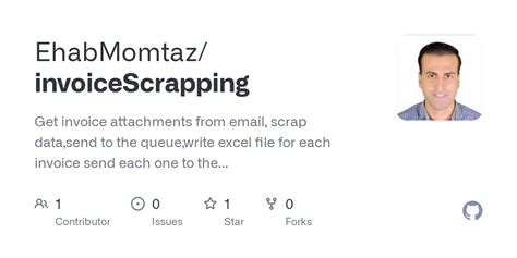 GitHub EhabMomtaz InvoiceScrapping Get Invoice Attachments From Email Scrap Data Send To The