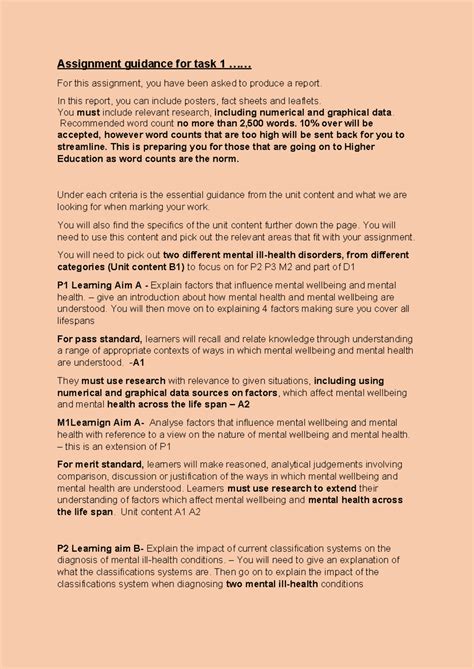 Assignment Guidance For Task 1 For This Assignment You Have Been Asked To Produce A Assignment Guidance For Task 1 For This Assignment You Have Been Asked To Produce A