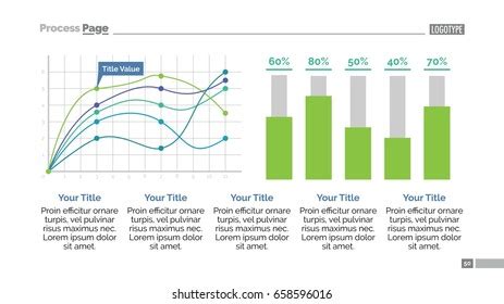 Data Chart Slide Template 1 Stock Vector Royalty Free 658596016 Shutterstock