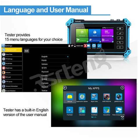 Rsrteng 5 4 Ipc 5200c Plus Ahd Cvi Tvi Sdi Cable Tracer Cctv Ip Camera Tester Ebay