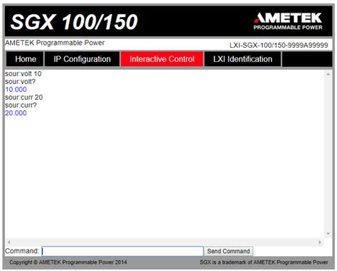 Control Your Sgx Series Power Supply Via Ethernet