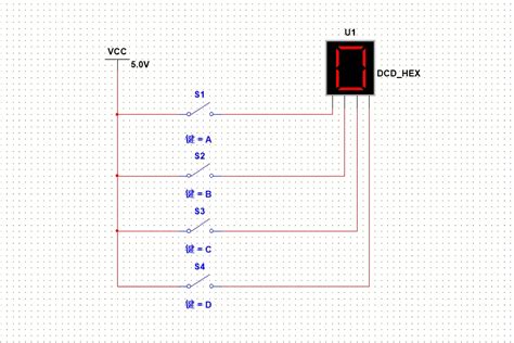 使用Multisim实现简洁的数码管显示 物联沃 IOTWORD物联网