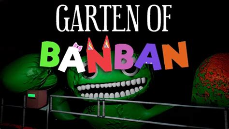 The Scariest Day Care I Have Ever Been To Garten Of Ban Ban Youtube