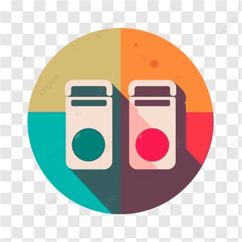 다른 색상에 긴 그림자가 있는 Cd 플레이어 아이콘 벡터 흰색 배경에 샘플링의 단순한 다채로운 아이콘 그림자 없음 작은 프레임 중앙 Png 일러스트 및 벡터 에 대한