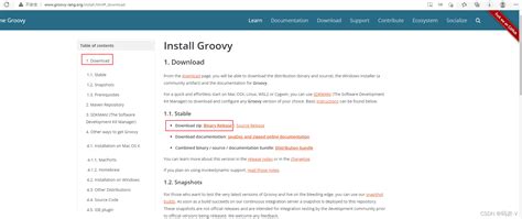 Groovy入门教程groovy 菜鸟教程 Csdn博客