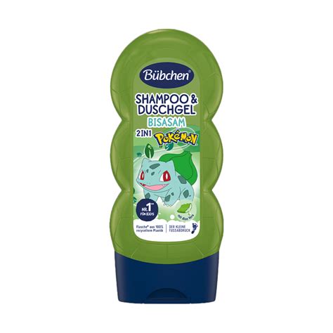Bübchen Çocuk Şampuan Ve Duş Jeli 2 In 1 Pokemon Bulbasaur 230 Ml