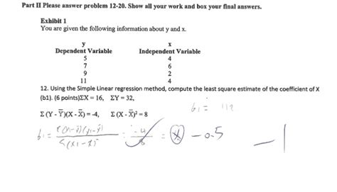 Solved Part II Please Answer Problem Show All Your Chegg Com