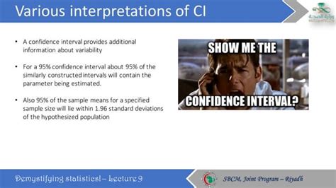 Confidence Intervals Basic Concepts And Overview PDF Business Accounting Finance Business