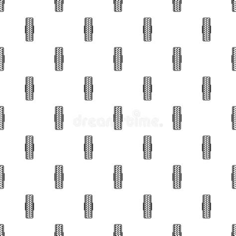 Tread Pattern Pattern Seamless Vector Stock Vector Illustration Of