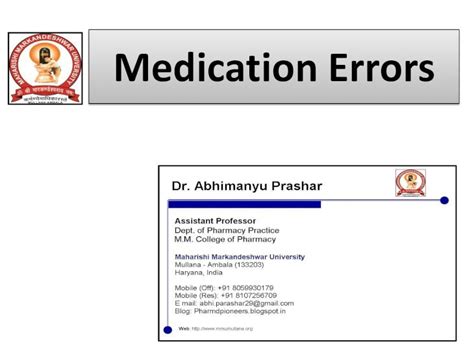 Pdf Medication Errors Causes Assessment Evaluation And Prevention Dokumen Tips