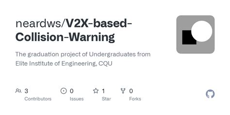 GitHub Neardws V X Based Collision Warning The Graduation Project Of Undergraduates From