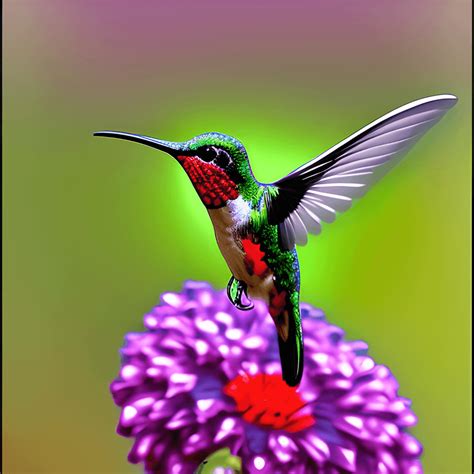 Beautiful Hummingbirds In All Colors · Creative Fabrica
