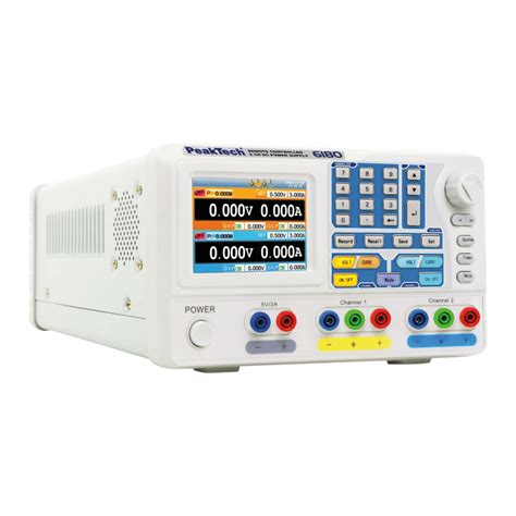 PEAKTECH 6180 POWER SUPPLY OPERATION MANUAL ManualsLib