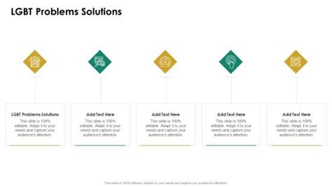 LGBT Problems Solutions PowerPoint Presentation And Slides PPT Presentation SlideTeam