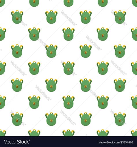 Rucksack Pattern Seamless Royalty Free Vector Image
