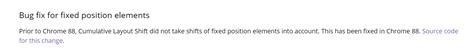 CLS Issue Caused By FIXED Position Elements Having Z Index Issue WICG Layout Instability