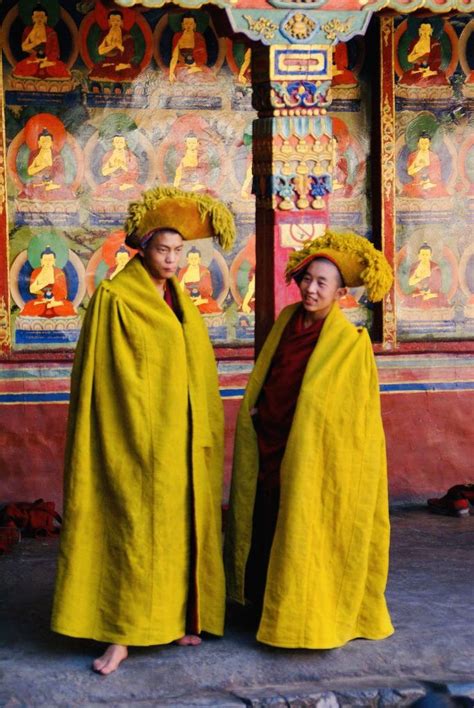 Tibetan Robes Ancient Tibetan Monastery Tibetan Buddhist Clothing Tibetan Monks